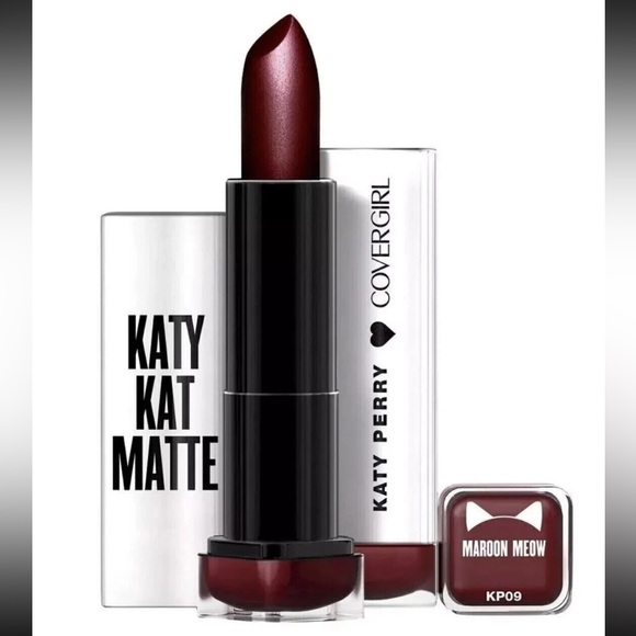 COVERGIRL | Makeup | Covergirl Katy Perry Lipstick Maroon Meow Red New ...